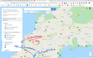 Das geniale an der Sache ist, dass nun das Programm die Routenplanung ...